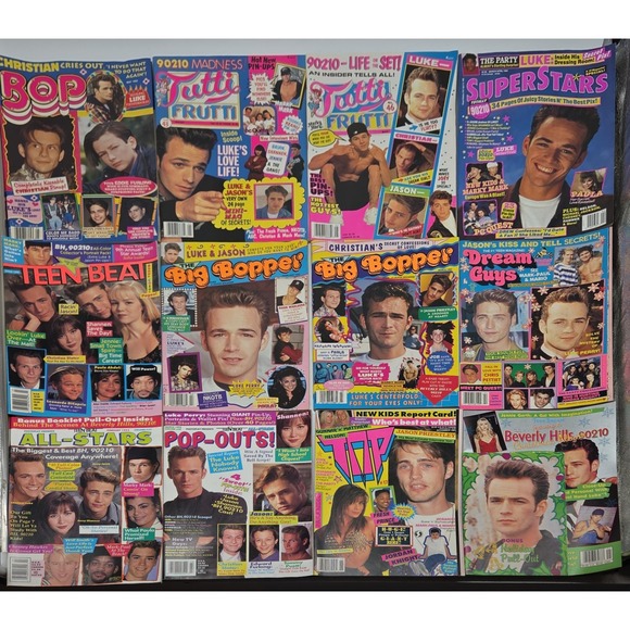 Other | Vintage 199s Teen Magazines Lot Big Booper Tutti Frutti Teen ...